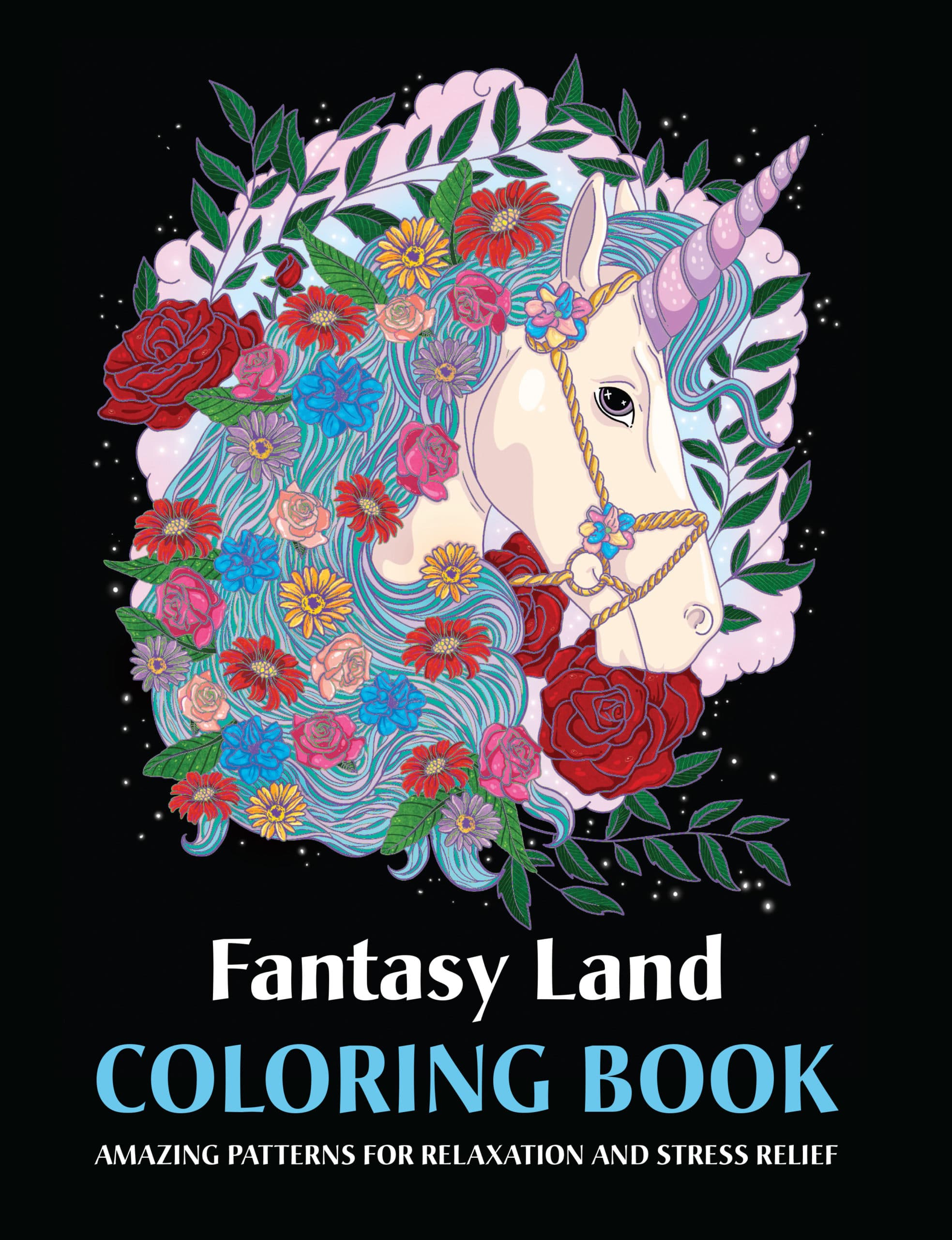 Adult Coloring Book - Fantasy and Nature Patterns - Sigalit Eshet